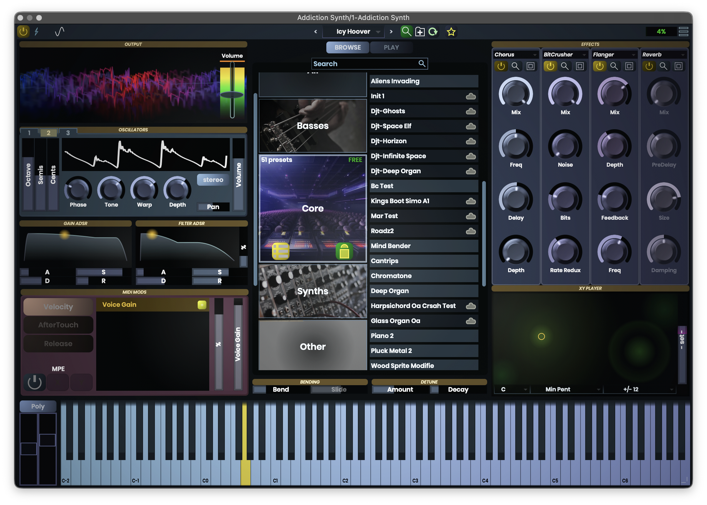 Addiction Synth (Vintage-Style Subtractive Synth) Updated to Version 9 | Stagecraft - Gearspace